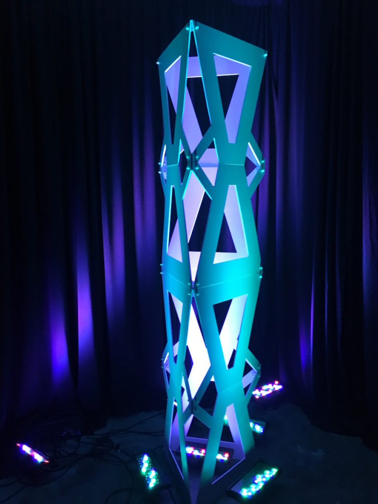 PVC- Triangle Tower Kit - Mod Scenes